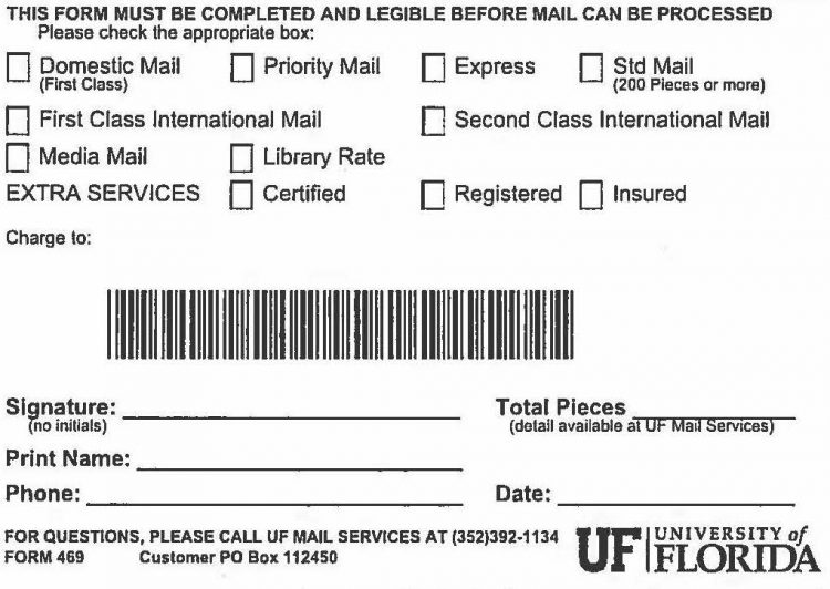 Mail Slips - Business Services Business Services